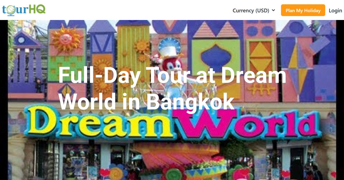 Full-Day Tour at Dream World in Bangkok